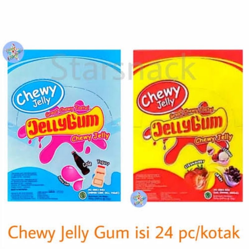 Jual donald jally gum jelly yg enak dan segar. 25 gram ( 1 box isi 24 ...