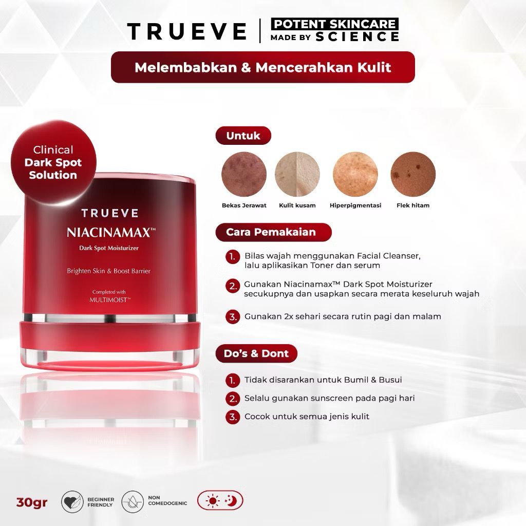 Jual [READY] TRUEVE Niacinamax™ Dark Spot Moisturizer (Niacinamide ...