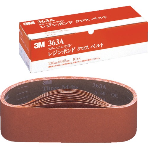 Jual 3M 3M(TM) Abrasive Belt 363A Three-M-ite(TM) Resin Bond Cloth Belt ...