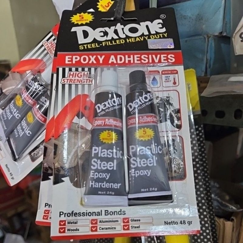 Jual LEM BESI DEXTONE 5 MENIT / 48gr | Shopee Indonesia