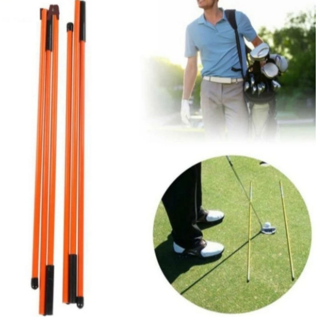Jual Golf Training Alignment Stick Golf / Alat Bantu Swing Golf Stick ...