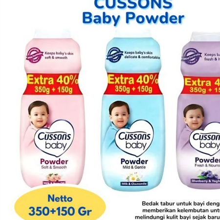 Jual CUSSONS Baby Powder (Bluberry Smooth, Soft&Smooth) | Shopee Indonesia