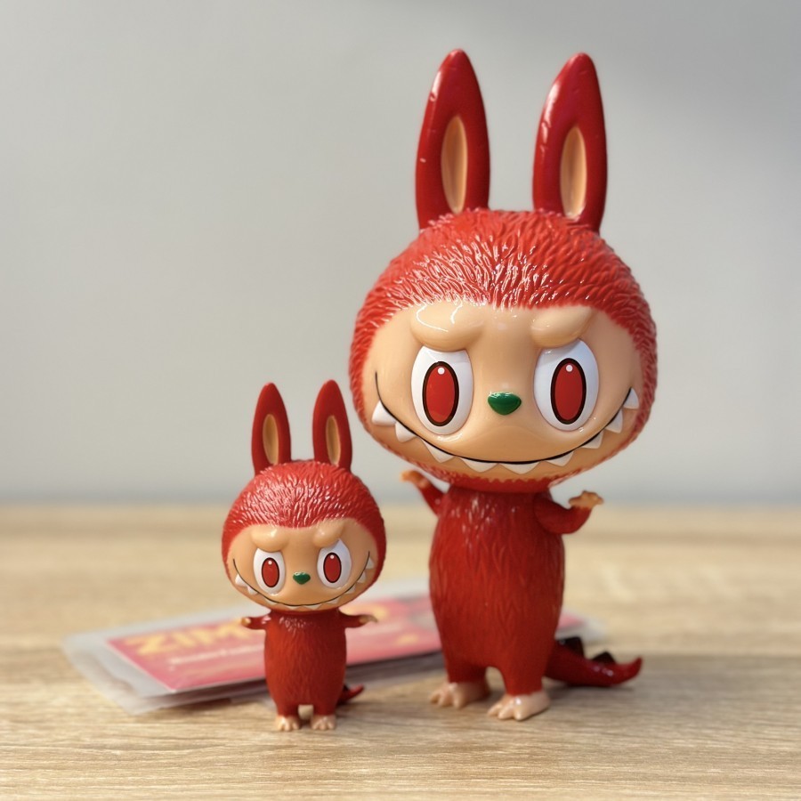 Jual Kasing Lung Zimomo AROSE RED - How2Work - Sofubi - Labubu | Shopee ...