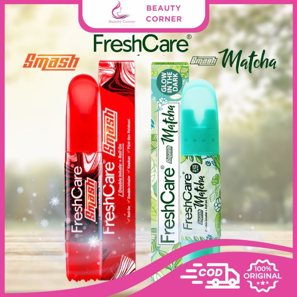 Jual Fresh Care Smash & Macha Aromatherapy Minyak Angin Double Inhaler ...