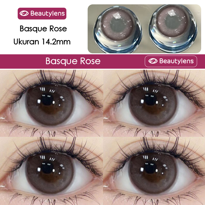 Jual Live39 Basque Rose 14.2 BEAUTYLENS Softlens Merah dan Biru Lensa ...