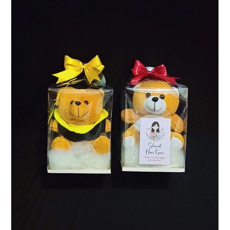 Jual Boneka Box Mika Boneka Wisuda Hari Guru Graduation Hempers Hadiah ...