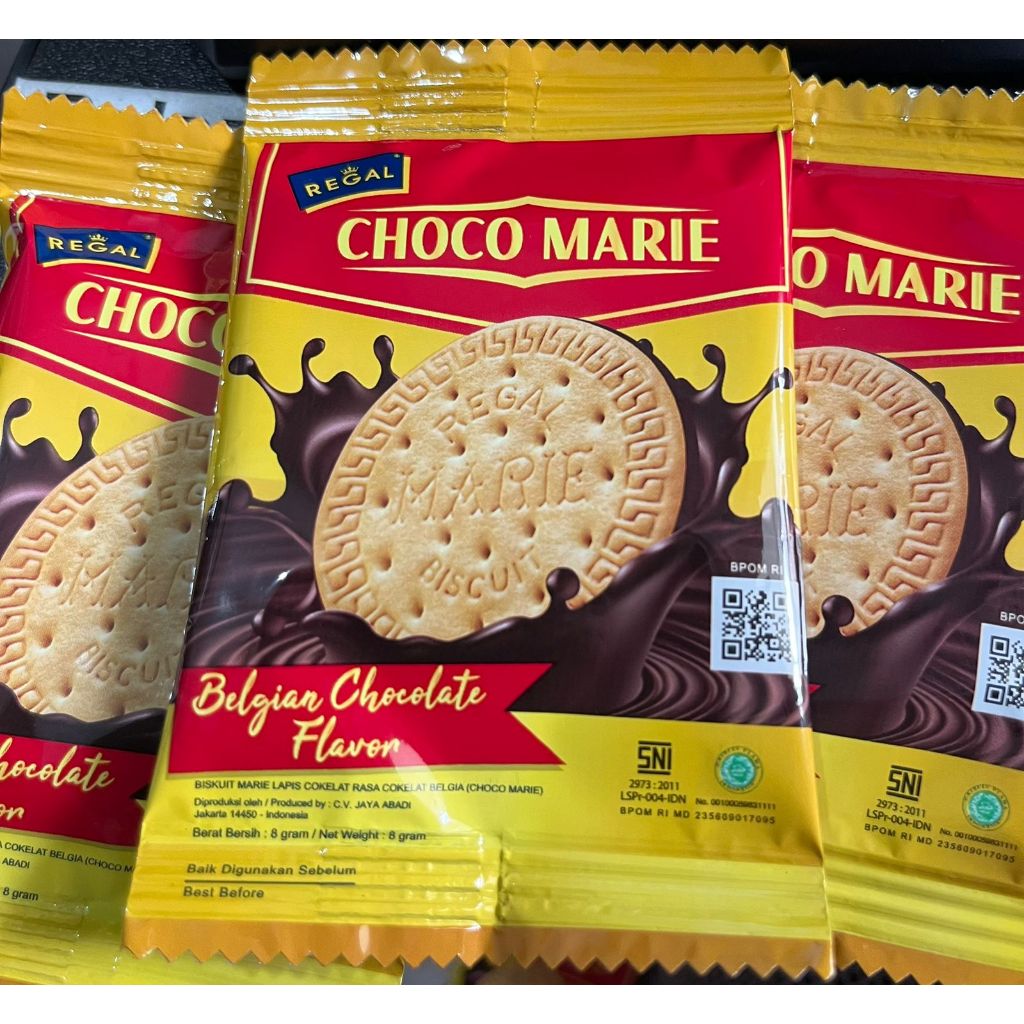 Jual Regal Choco Marie Biscuits / Biskuit Marie Lapis Coklat Belgia ...