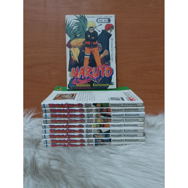 Jual Paket Komik Naruto 31-40 Bekas Original | Shopee Indonesia