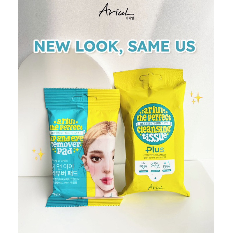 Jual Ariul Tissue Pembersih Makeup Remover 20s dan 30s | Shopee Indonesia