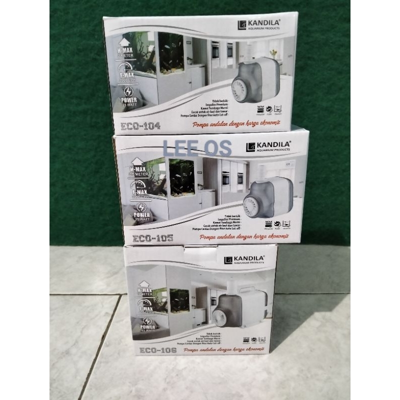 Jual POMPA CELUP AQUARIUM KOLAM IKAN KANDILA ECO 104/105/106 | Shopee ...