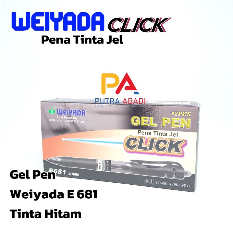 Jual Bolpoin Weiyada E681 Weiyada Hitam Weiyada Biru Weiyada Tiga Warna 993 Weiyada Empat Warna ...