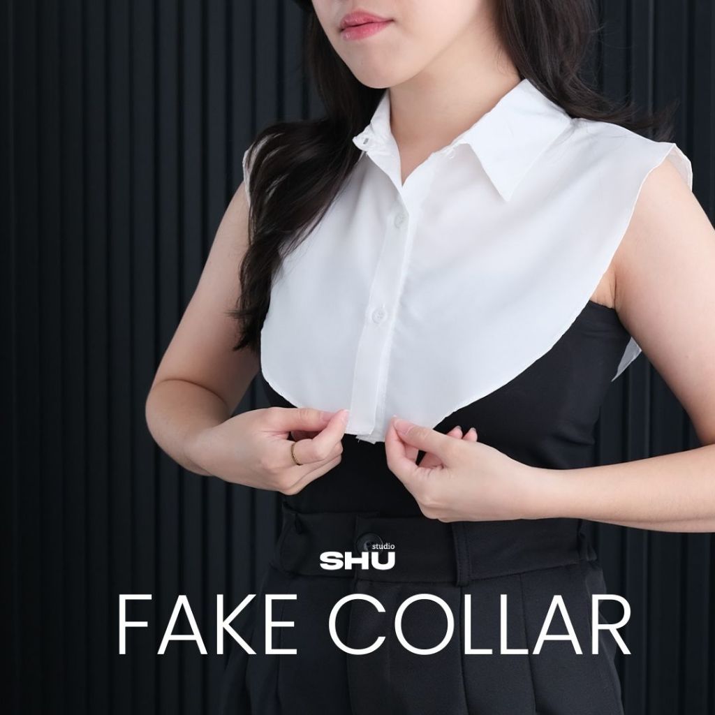Jual Fake Collar / Kerah Kemeja Palsu [Shu Studio] | Shopee Indonesia
