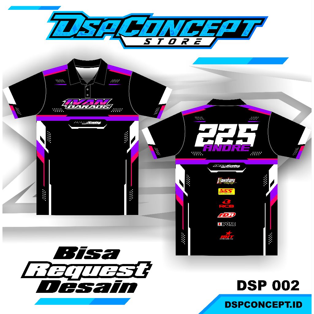 Jual JERSEY RACING JERSEY BALAP kaos baju jersey racing custom full ...