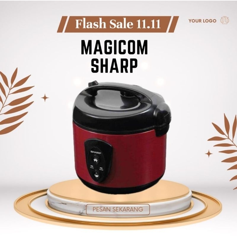 Jual MAGICOM SHARP KS-N18MG-SL/RD | Shopee Indonesia