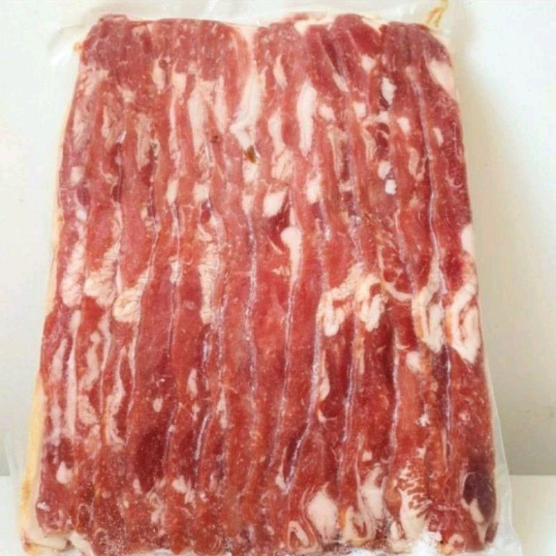 Jual Smoked Bacon / Smoked Pork Bacon / Smoked Pork Belly - 1 Kg ...