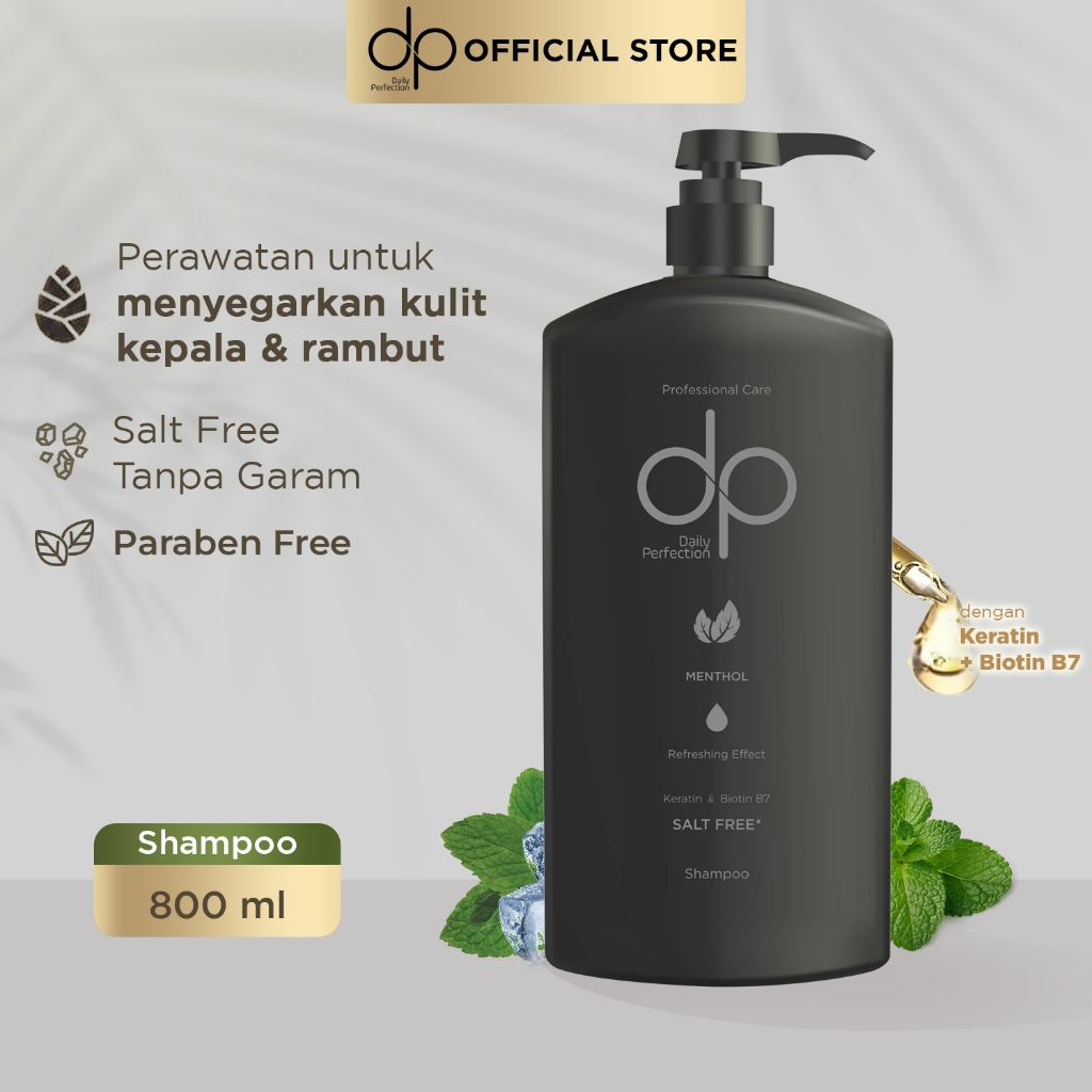 Jual DP Daily Perfection Shampoo Refreshing Effect 800 ml - Salt Free ...