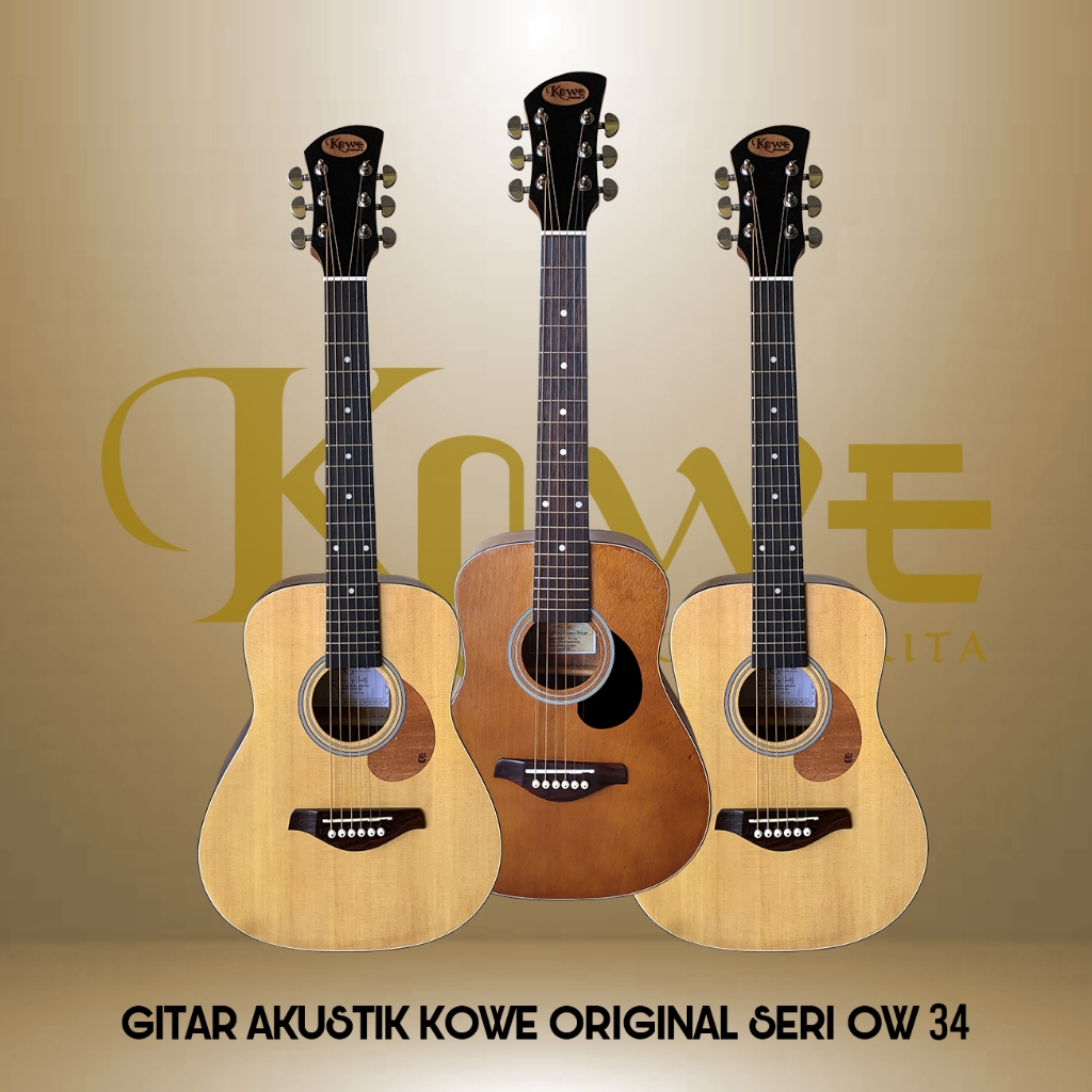 Jual Gitar Akustik Elektrik KOWE Original Seri OW-34 Ukuran 3/4 ...