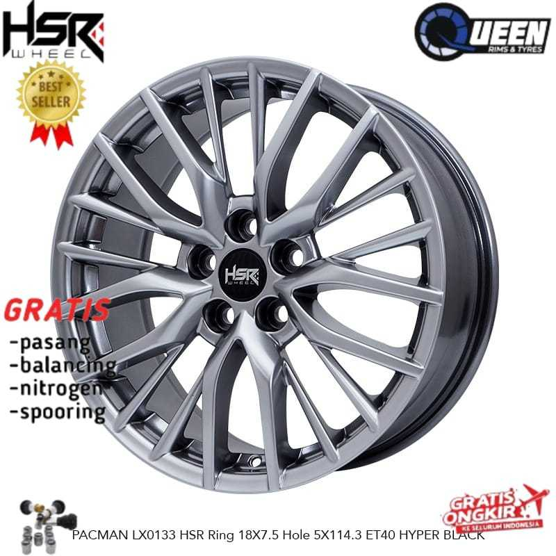 Jual Velg Mobil Racing R18 Cocok Innova Hrv Zenix Civic Voxy alphard Lexus Rush Xpander Mazda3 ...