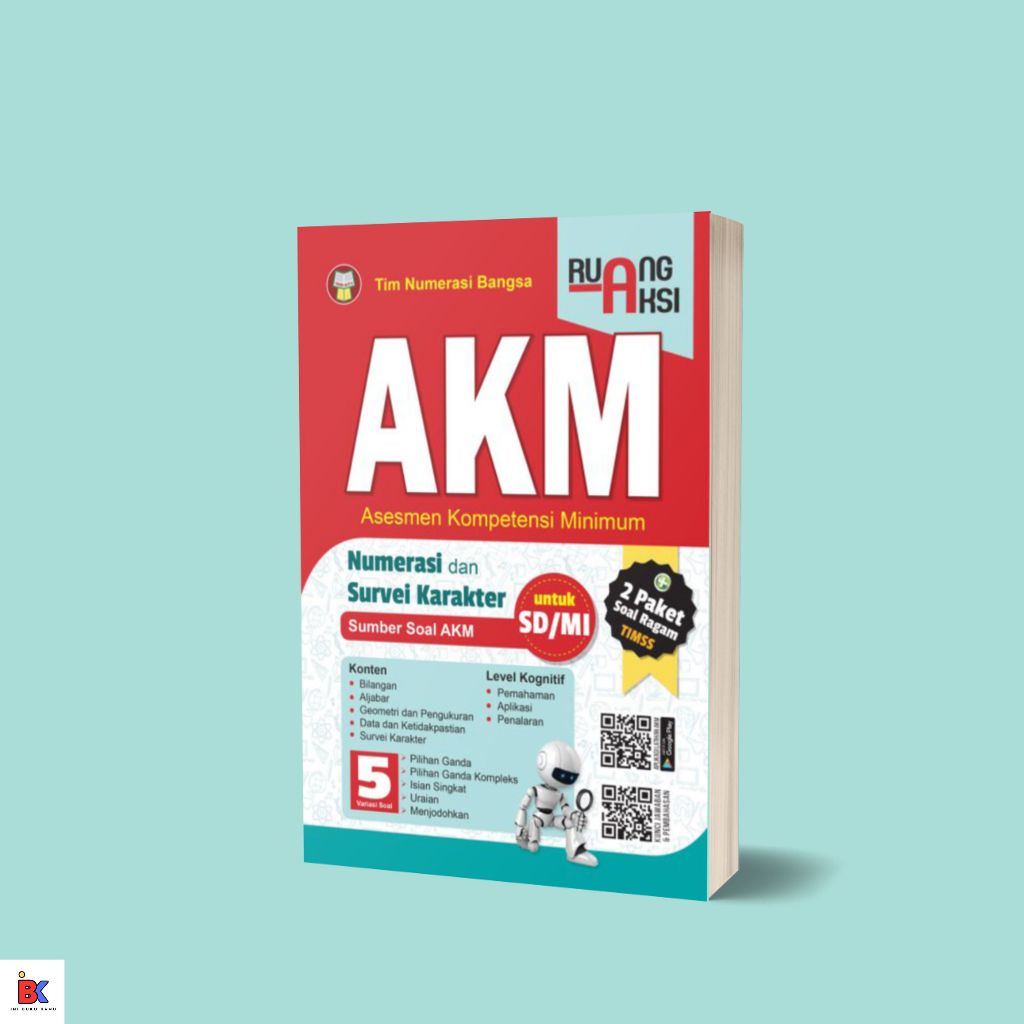 Jual Buku Ruang Aksi AKM Numerasi dan Survei Karakter Untuk SD/MI ...