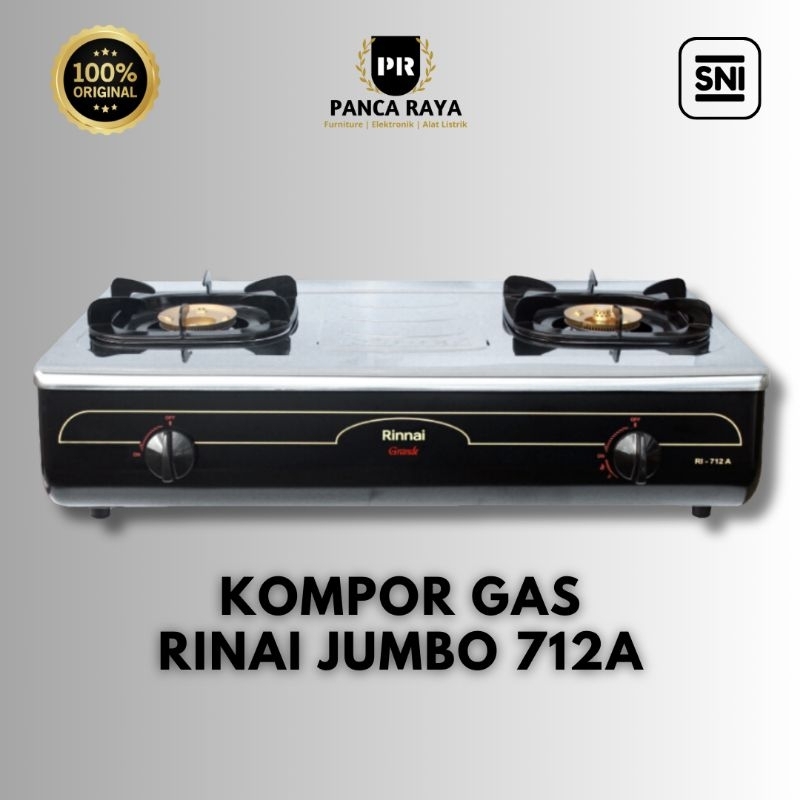 Jual KOMPOR GAS RINNAI JUMBO 2 TUNGKU RI-712A RINAI | Shopee Indonesia