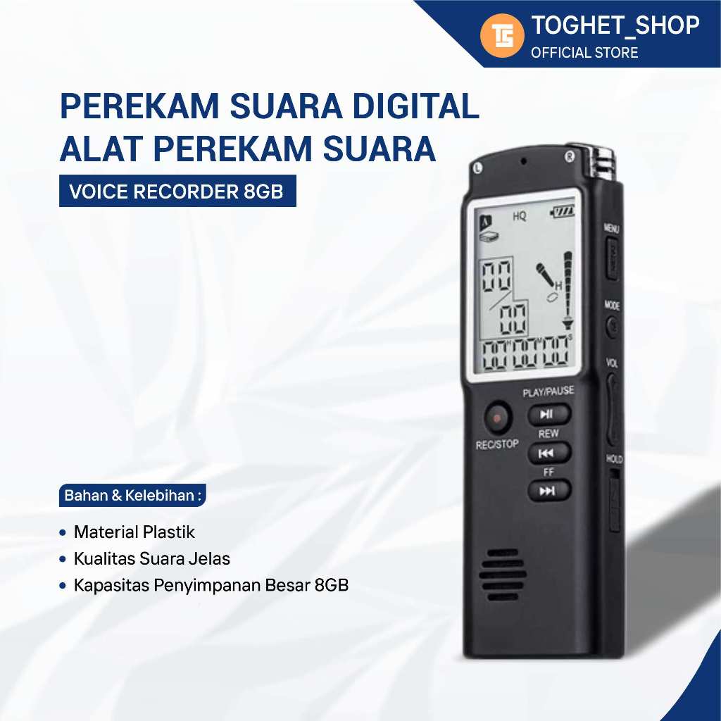 Jual Perekam Suara Digital Alat Perekam Suara Digital Voice Recorder ...