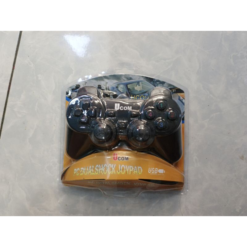 Jual Gamepad Joystick USB Single Analog Hitam for PC Komputer Laptop ...