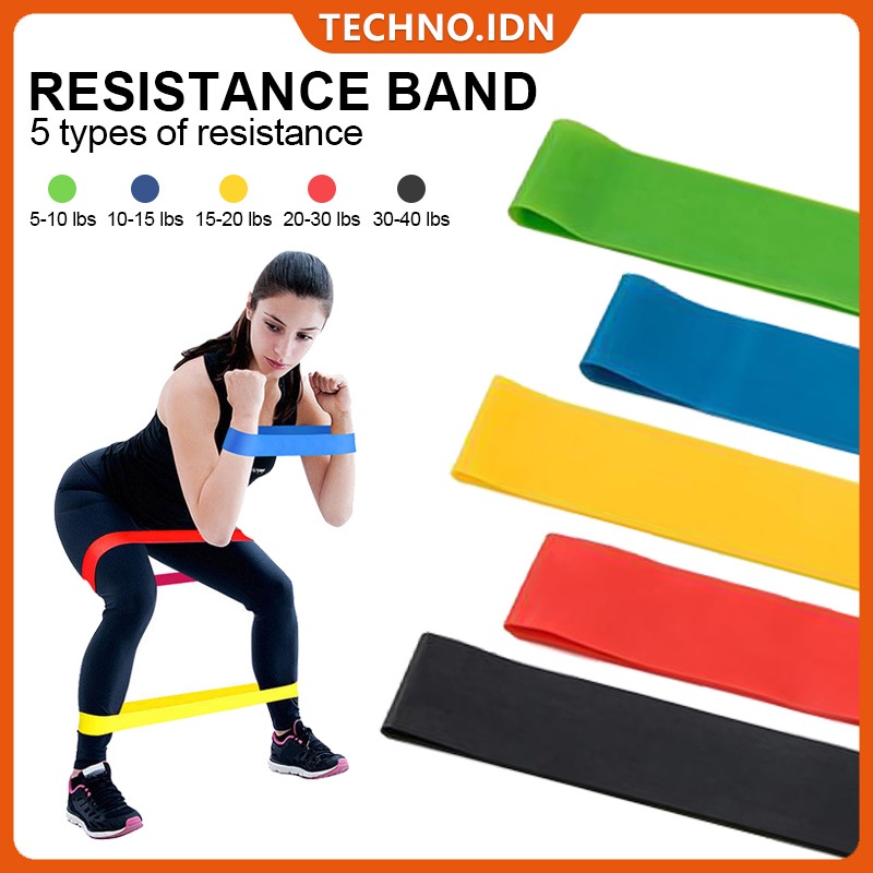 Jual Multi Functional Resistance Band Sheet Flexi Band Exercise Strap ...