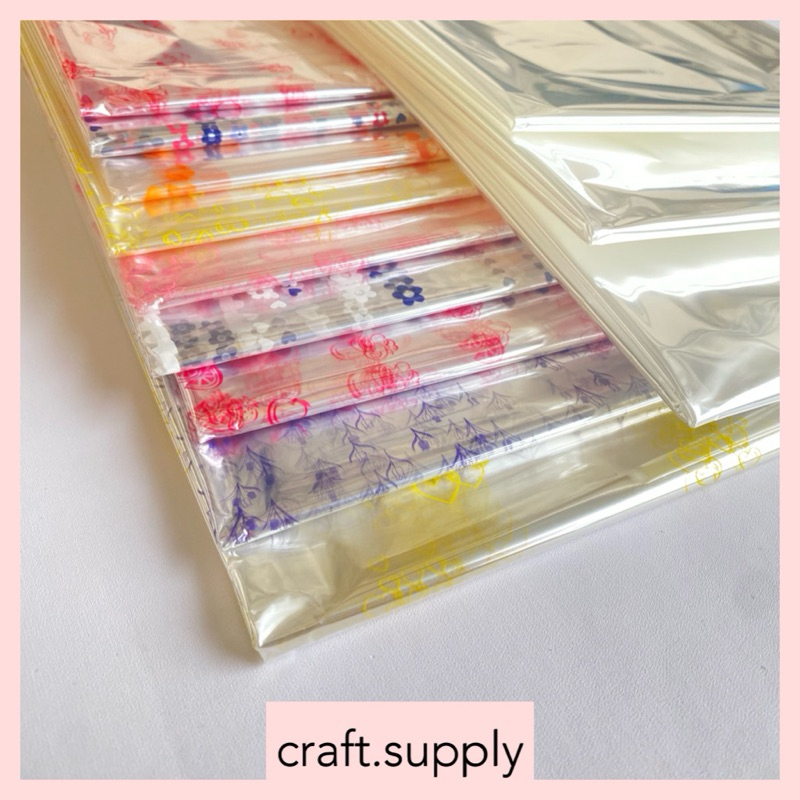 Jual PLASTIK PARCEL 10 lembar/bungkus parcel jumbo/plastik goodie ...