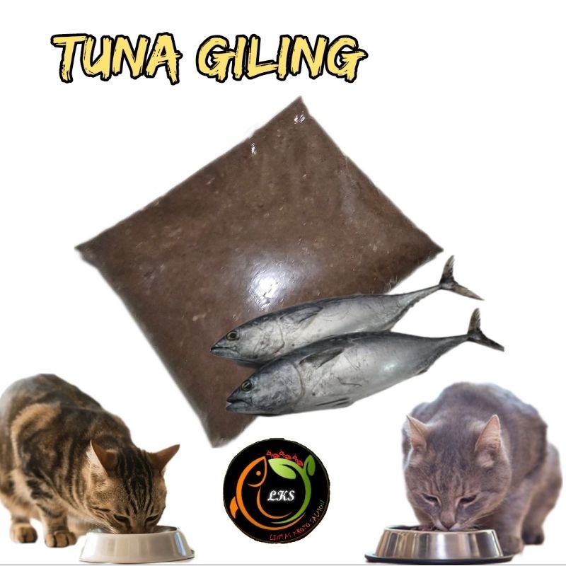 Jual Tuna Raw food/ Cat Food/ Dog Food/ Tuna Bon 100% Murni Ayam Giling ...