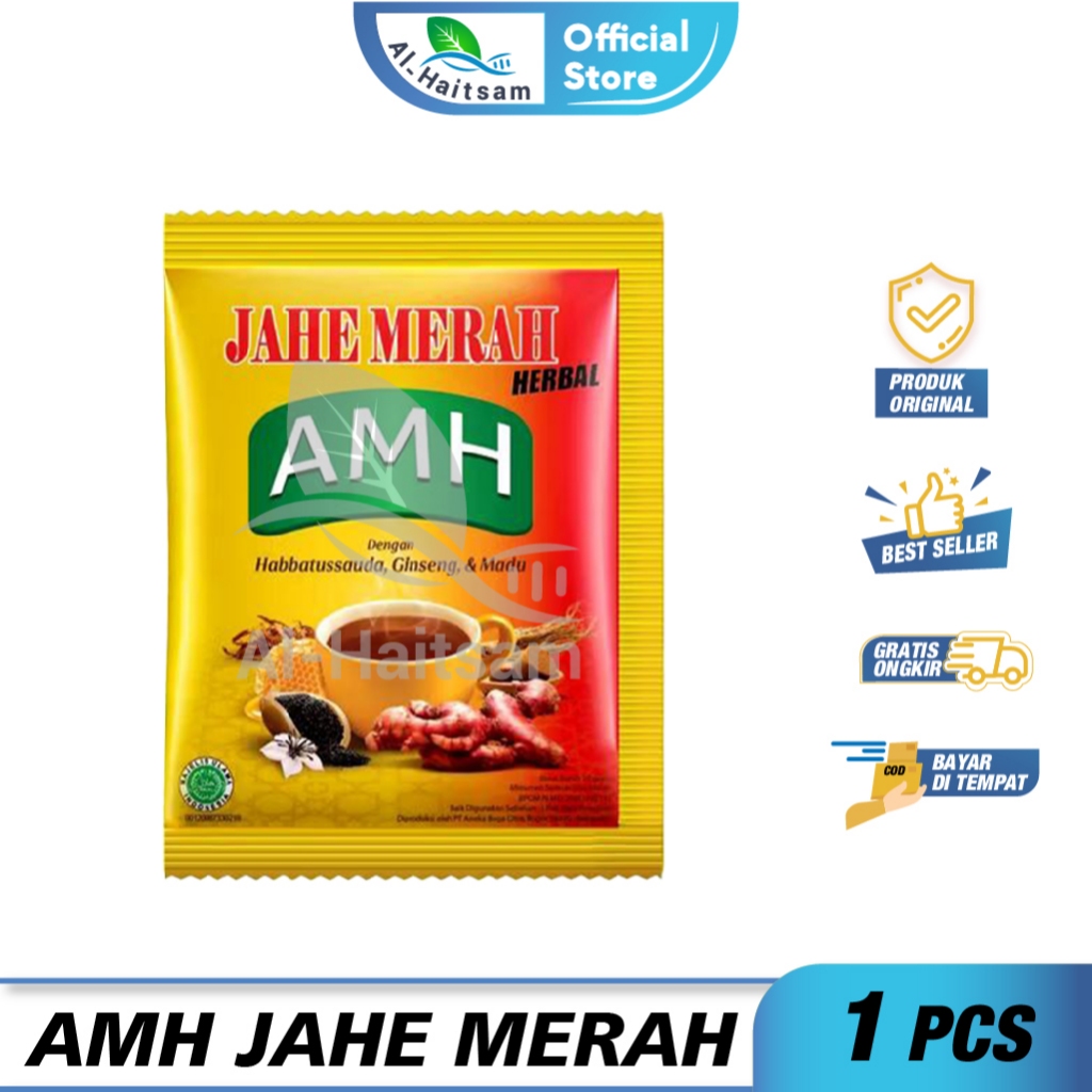 Jual Jahe merah AMH Sachet | Shopee Indonesia