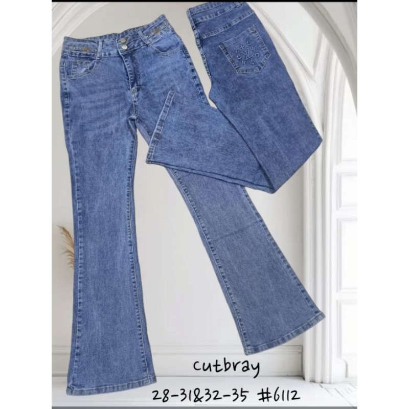 Jual NEW CUTBRAY KERENT 6112 BKK ORIGINAL JL JEANSLINE/CUTBRAY RUMANOV ...