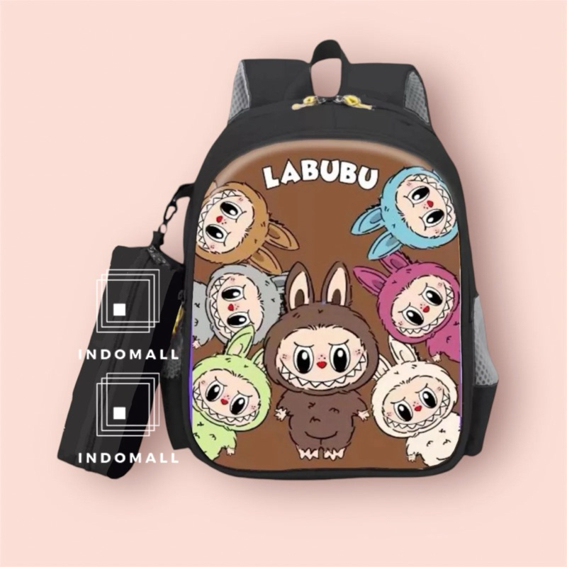 Jual LABUBU Viral Tas Sekolah Anak Ransel TK SD Karakter Boneka Kartun | Shopee Indonesia