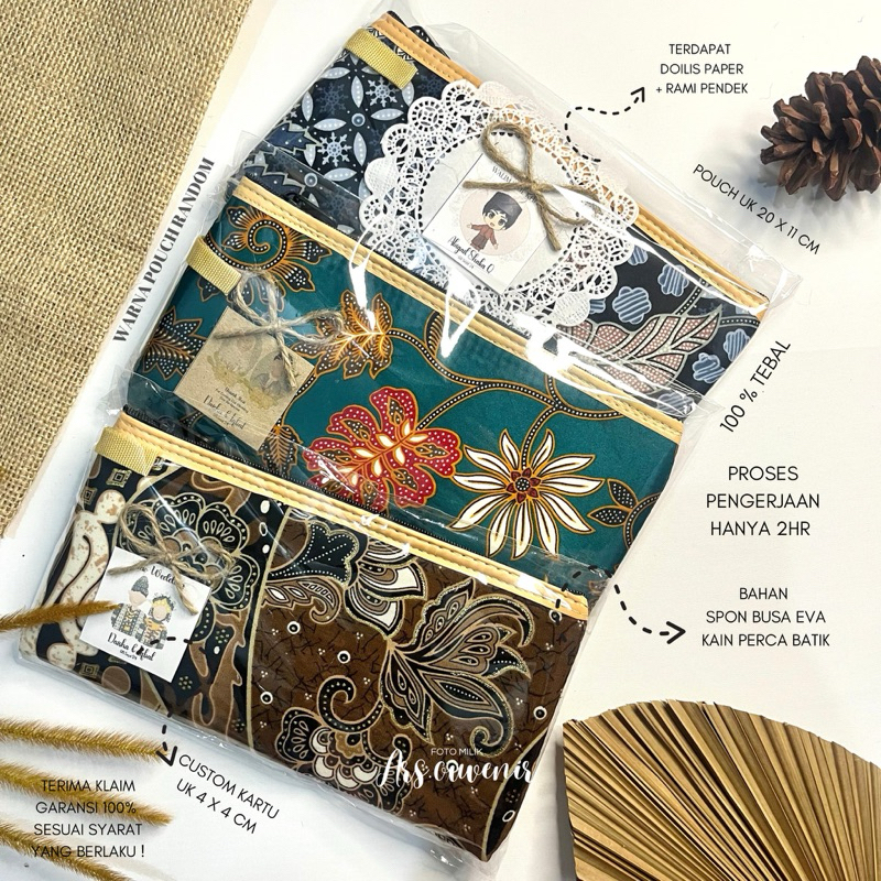 Jual Souvenir Pernikahan Dompet batik Khas Jogja Uk 20 x 11 (1kg muat 50pcs) PART 19 | Shopee ...