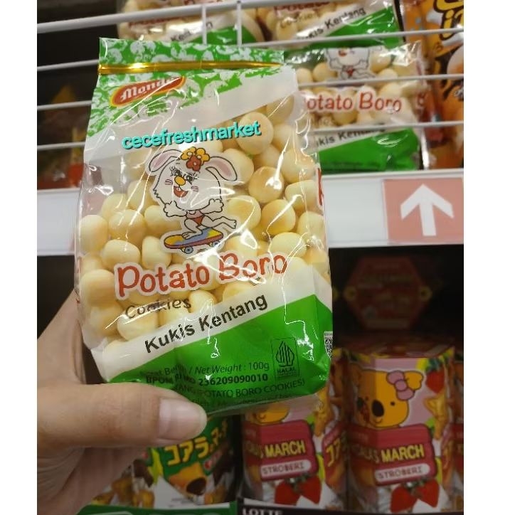 Jual Jual kukis kentang potato boro monde pack 100 gr | Shopee Indonesia