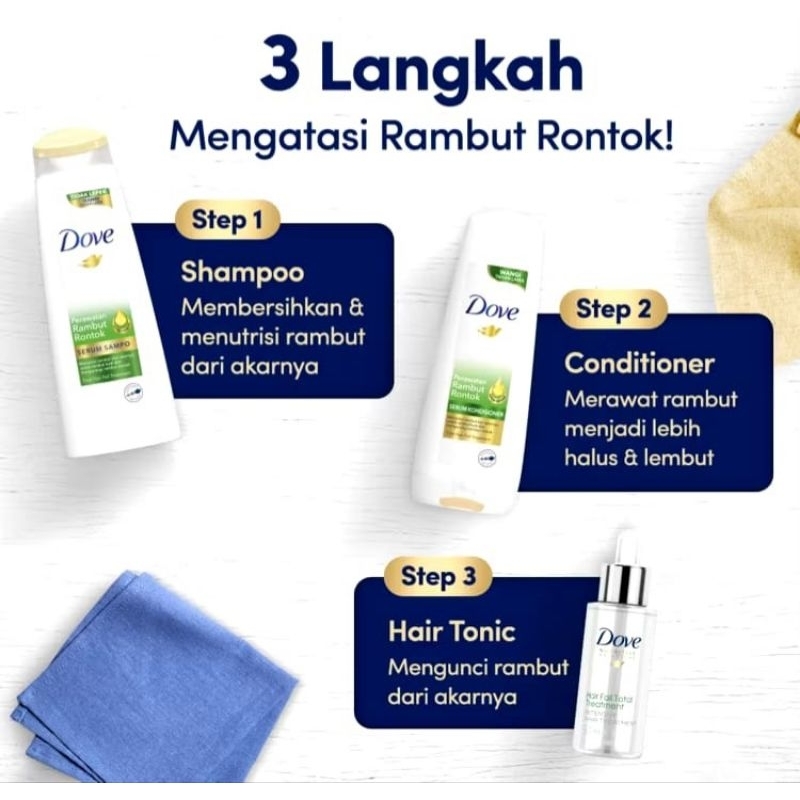 Jual DOVE SHAMPOO ANTI HAIR FALL TREATMENT RAMBUT RONTOK 290ML | Shopee ...