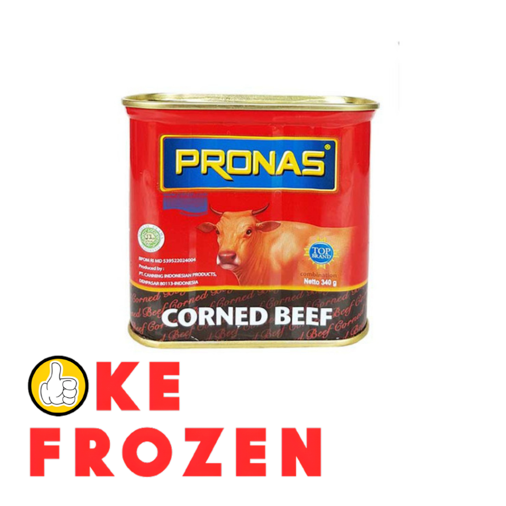Jual PRONAS KORNET SAPI 340GR BEEF CORNED | Shopee Indonesia