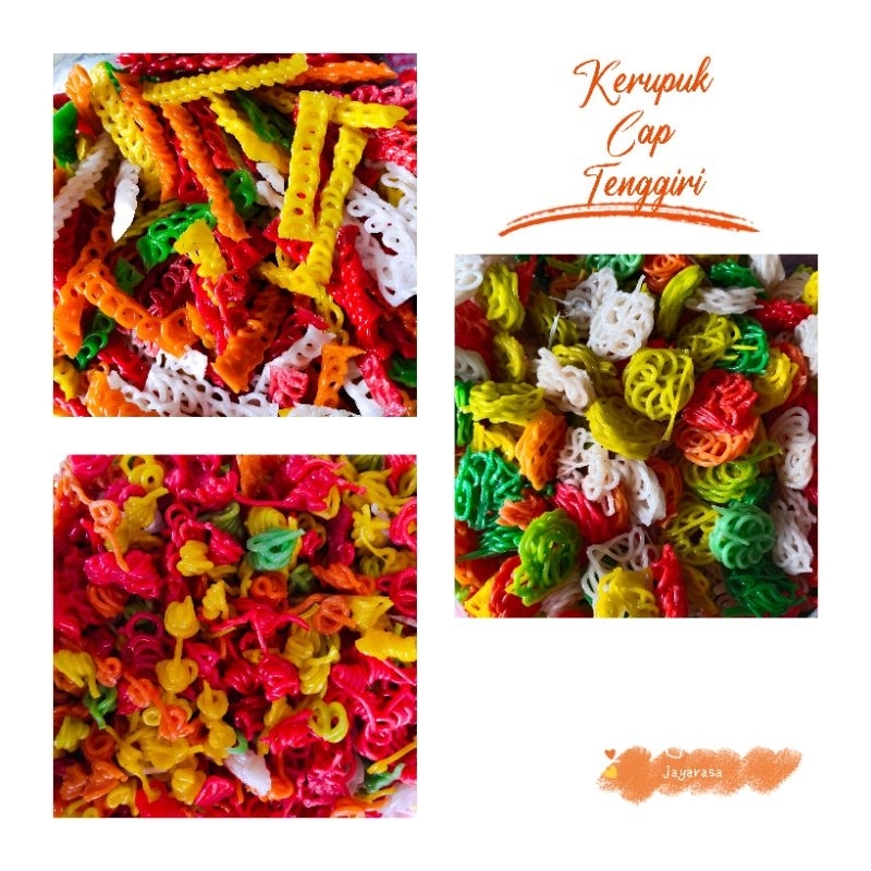 Jual KERUPUK TOPING SEBLAK TANGGA TARAJE RANTAI MAWAR MARNI KEONG ...