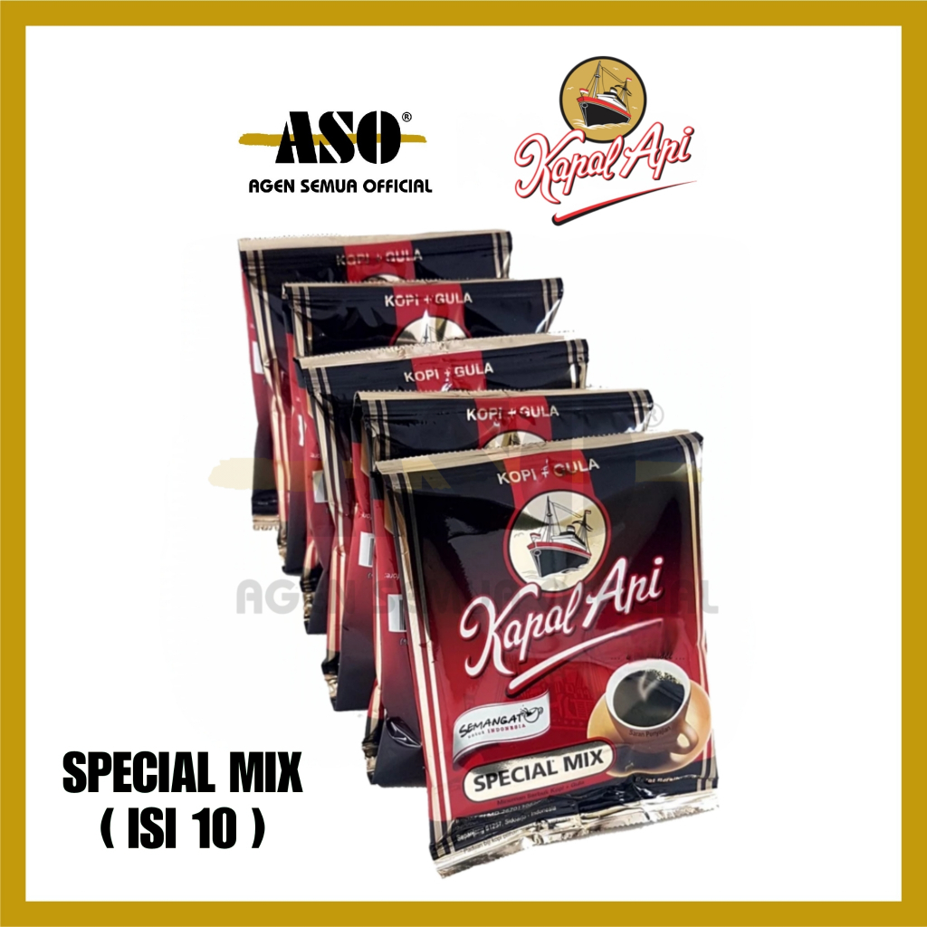 Jual KOPI KAPAL API SPECIAL MIX 23gr RENCENG ( ISI 10 ) PROMO ...