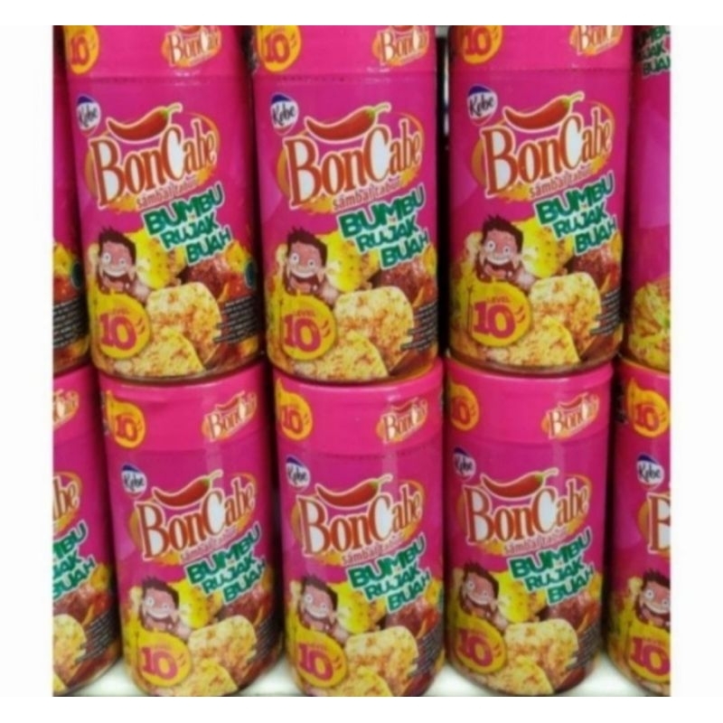 Jual Kobe Bon Cabe Level 10 Bumbu Rujak Botol 40 gr / Bumbu Tabur Cabe ...