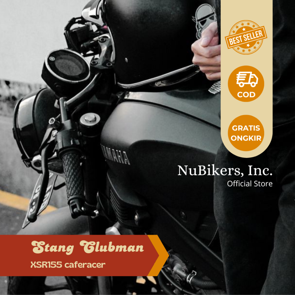 Jual Stang Clubman Cafe Racer Tebal 2mm Universal Cocok untuk Motor ...