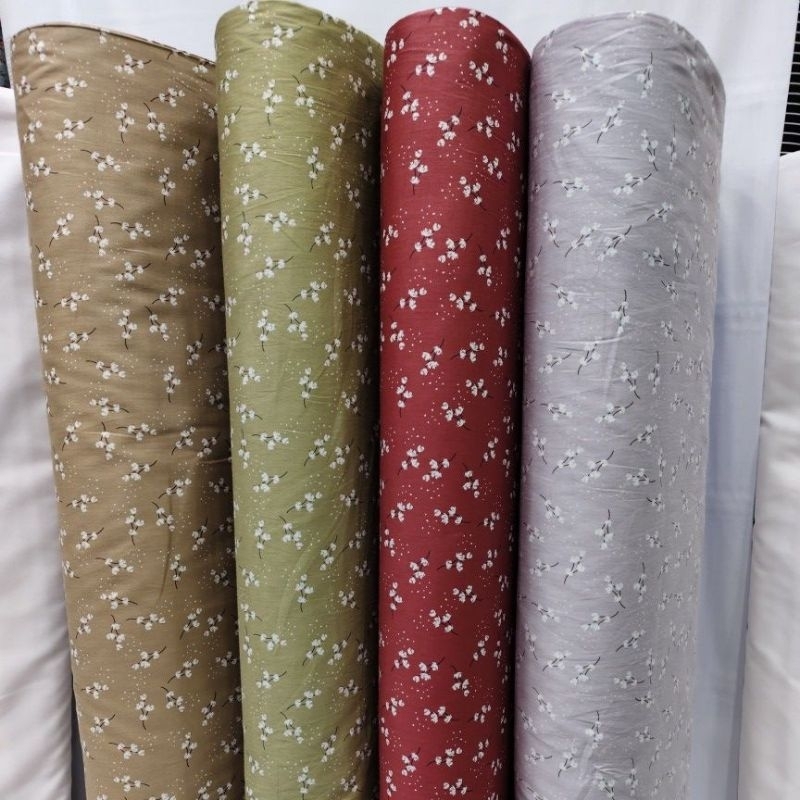 Jual Katun Motif Sakura / Japan Design by Tokai Senko / Lebar besar 1 ...