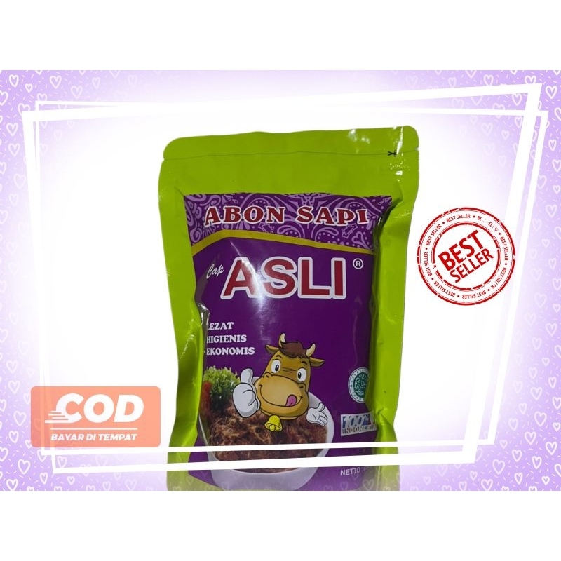 Jual Abon sapi cap asli 100% daging sapi kemasan 250gram | Shopee Indonesia