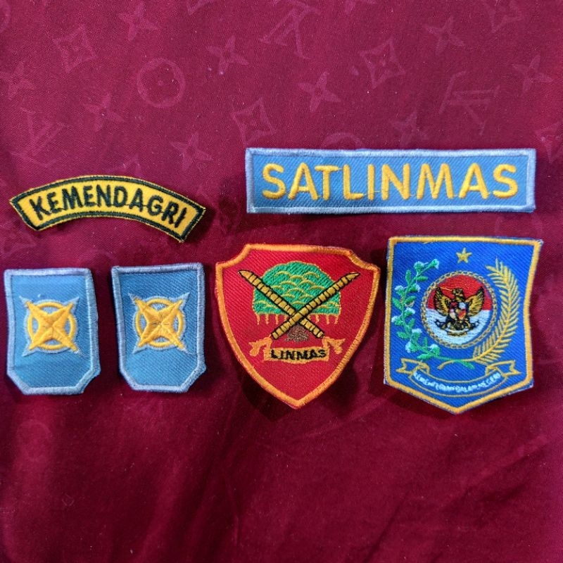 Jual LOGO BORDIR SATLINMAS / SET BORDIR SATLINMAS | Shopee Indonesia