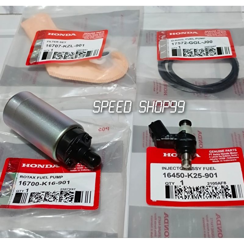 Jual Paket 4aitem Rotak K16+Filter fuel pump KZL+Oring+Injektor K25 ...