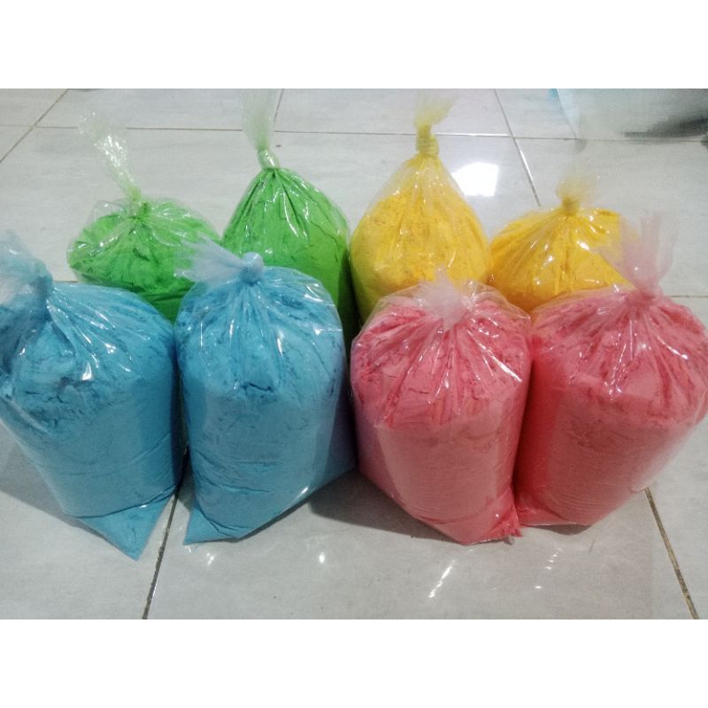 Jual PAKET 4 KG TEPUNG WARNA HOLY POWDER | Shopee Indonesia