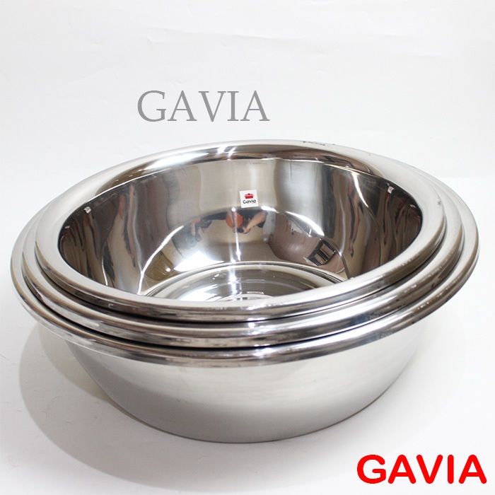 Jual Baskom Besar Stainless TEBAL PREMIUM / Baskom Jumbo Stenlis ...