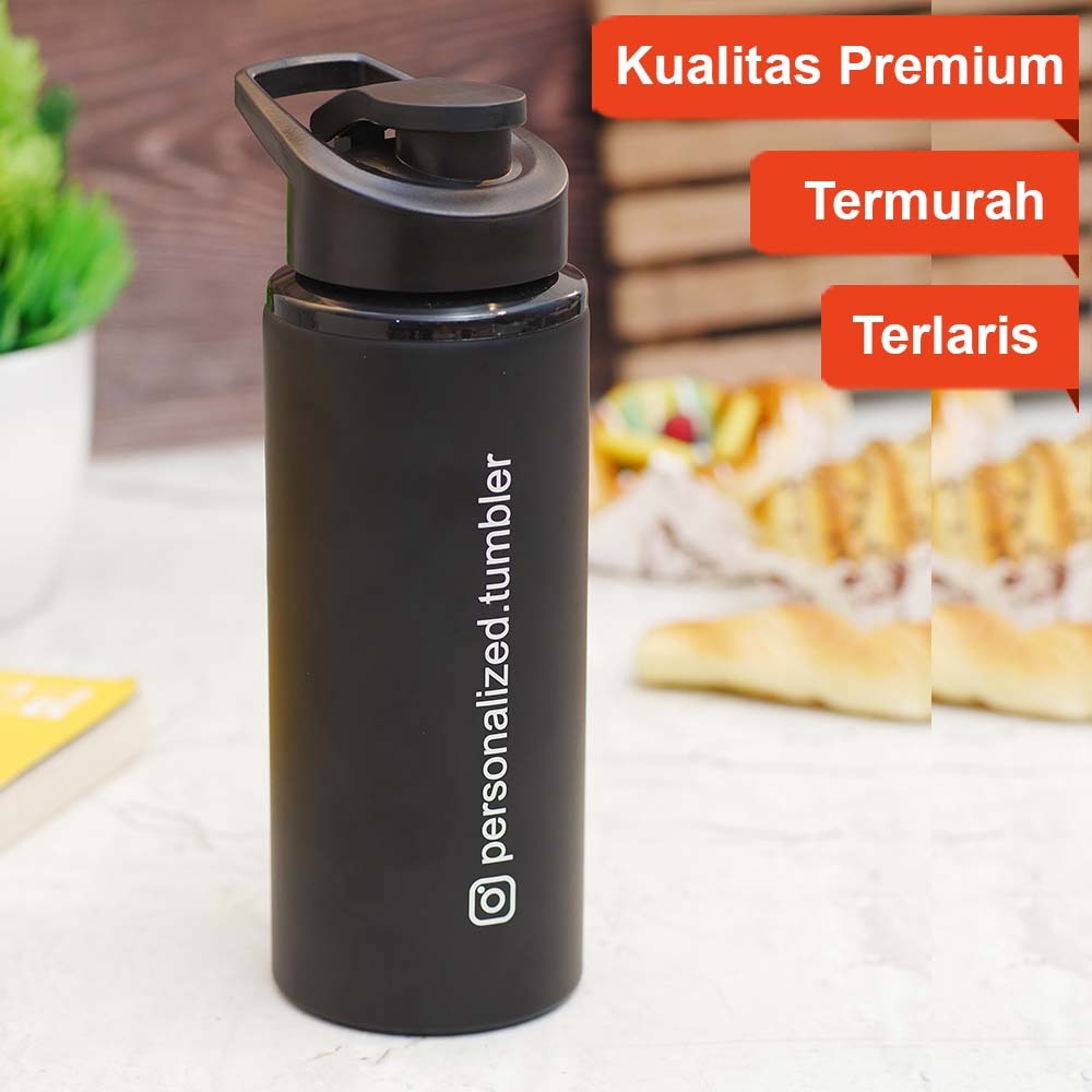 Jual Tumbler Regular Sport 600 ml original Cetak Grafir Silver ...