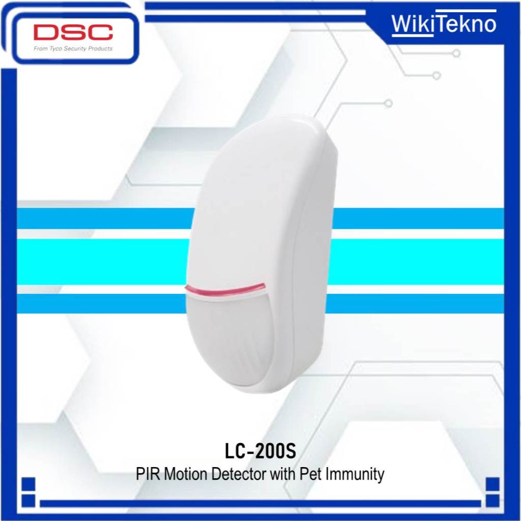Jual PIR Motion Detector with Pet Immunity DSC LC-200S Sensor Gerak ...