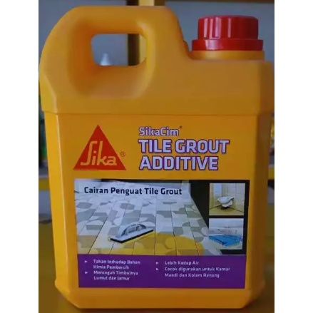 Jual Sika Cim Sikacim TILE GROUT ADDITIVE 900 ml, cairan penguat nat ...