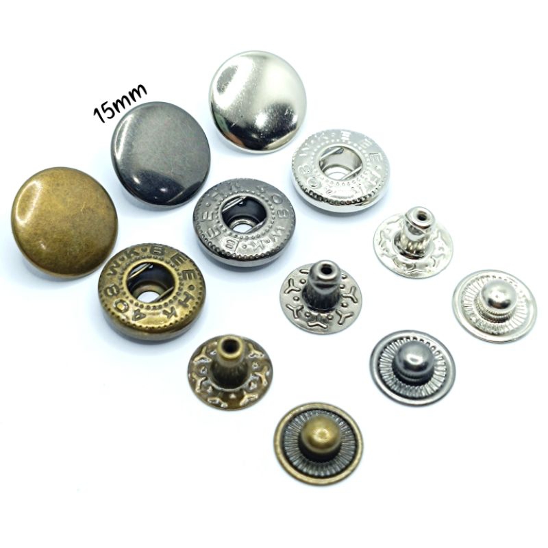 Jual 12 SET KANCING JEPRET BESI 8050 UKURAN 15MM | Shopee Indonesia